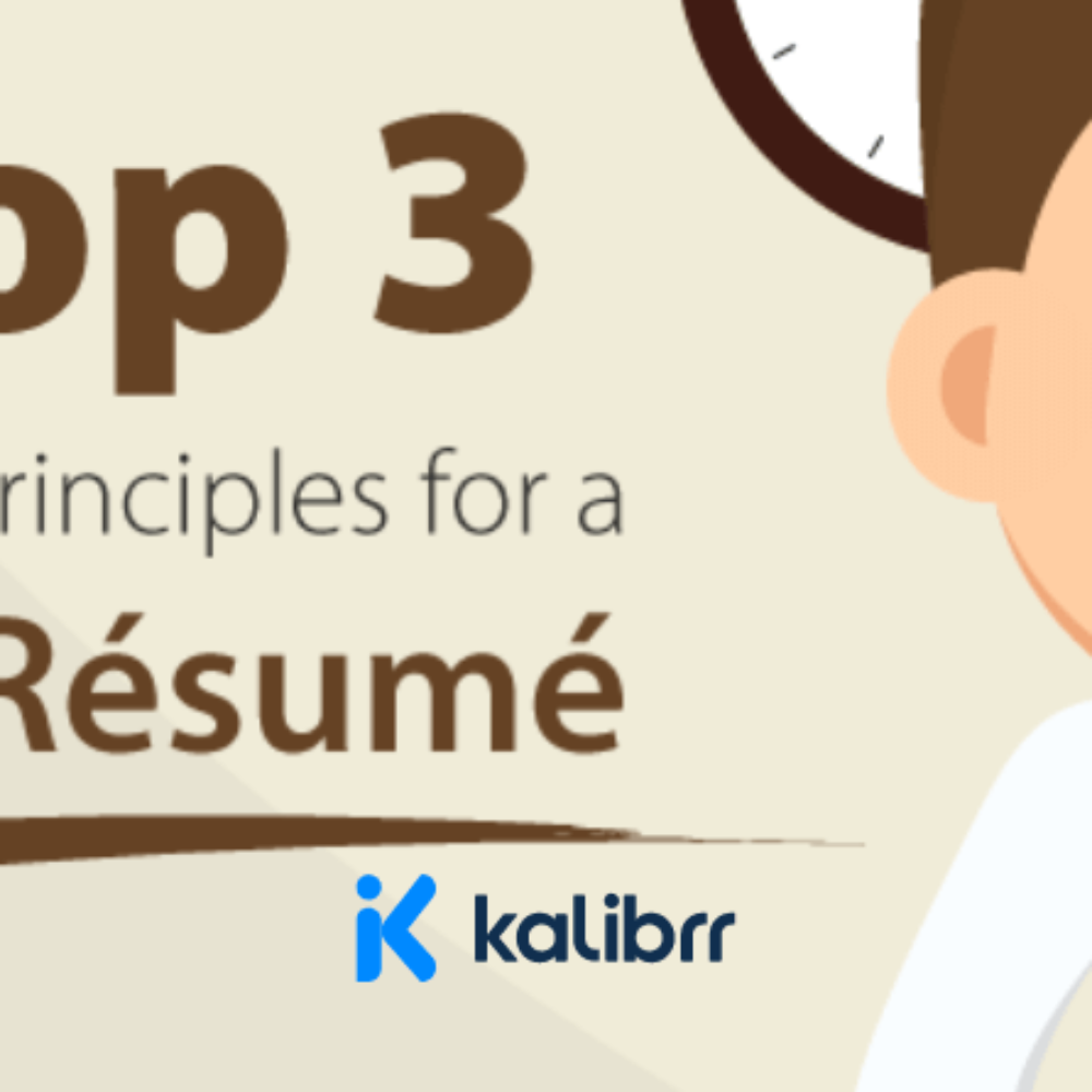 The Top 3 Graphic Design Principles for a Classic Resume