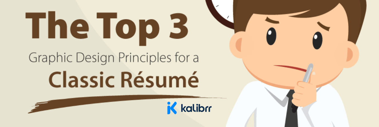 The Top 3 Graphic Design Principles for a Classic Resume