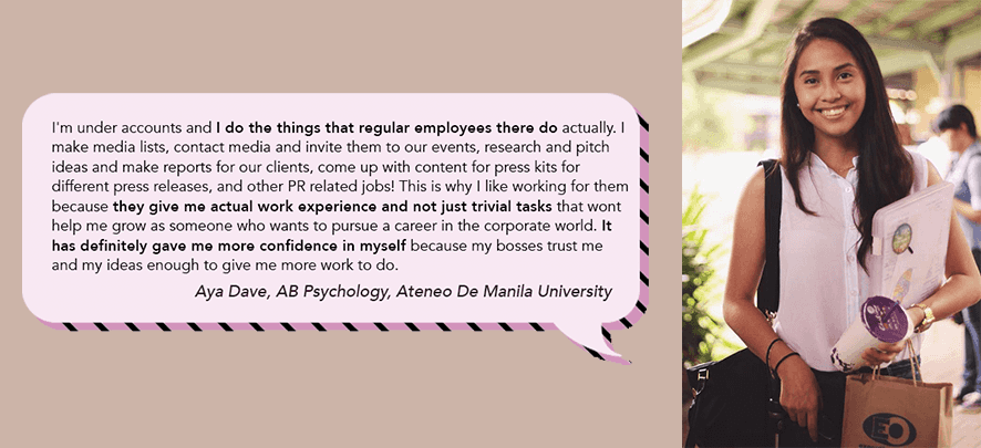 What These Ateneo Interns Had to Say About Being Interns