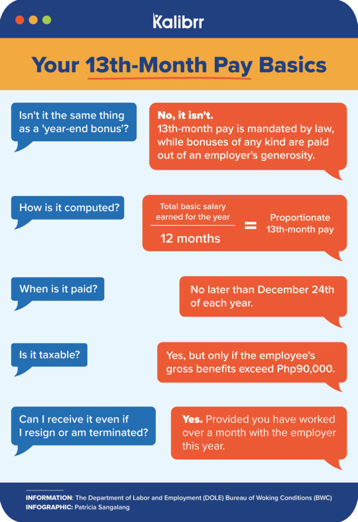 Eight Often-Asked Questions About 13th Month Pay, Answered