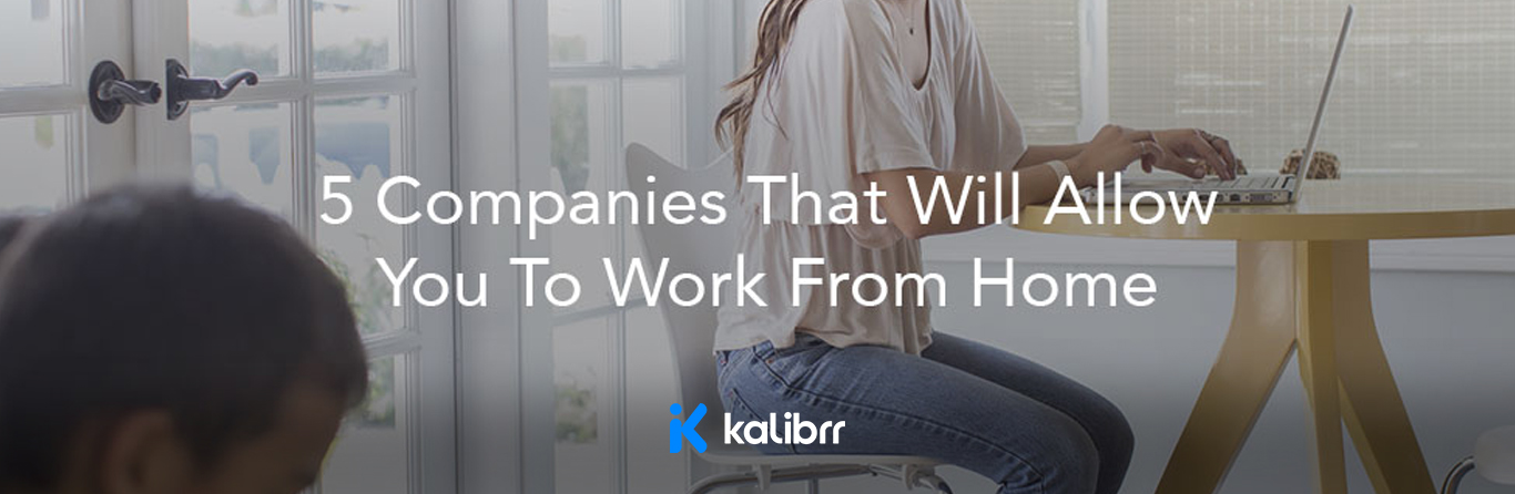 5 Jobs That Will Let You Work From Home