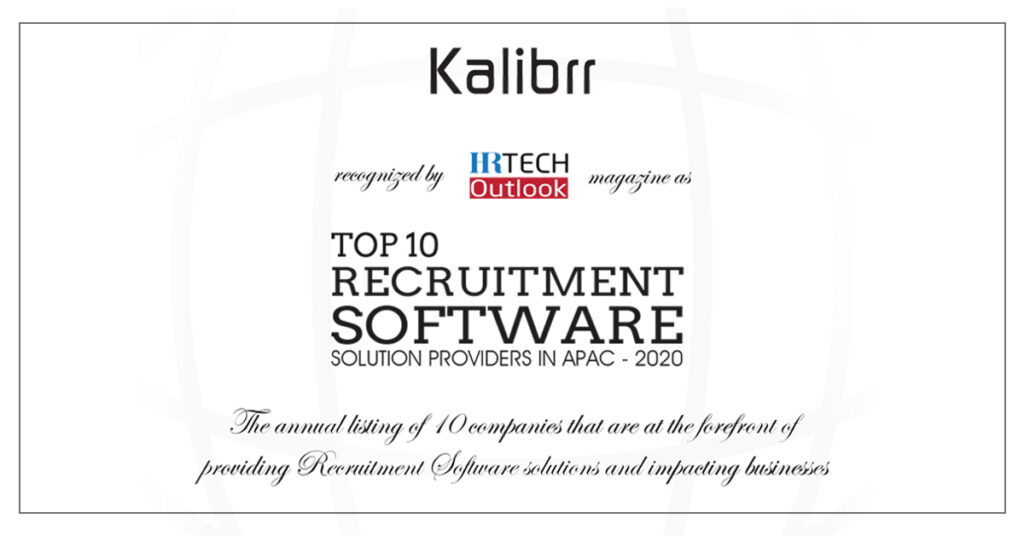 Kalibrr Raih Penghargaan “Top 10 Recruitment Software Solution ...