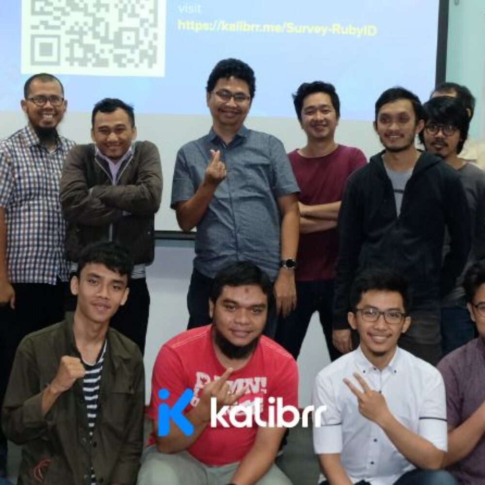 Kalibrr x RubyID : Bahasa Ruby untuk Perusahaan 1 Juta Dolar